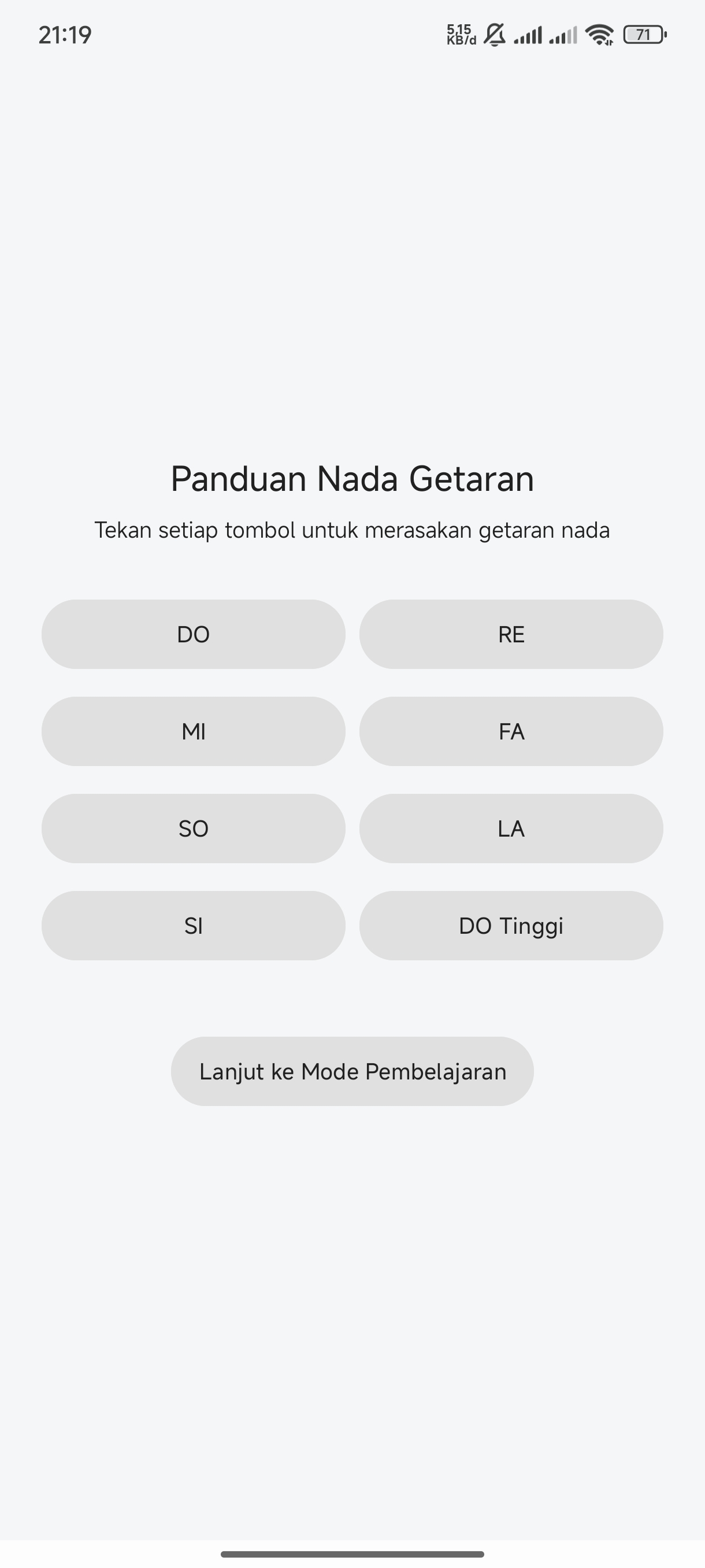 Aplikasi Pembelajaran Nada Musik Berbasis Getaran untuk Penyandang ...